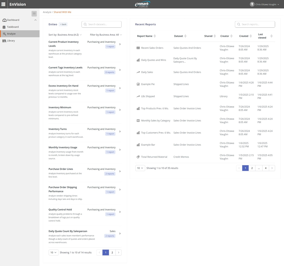 EnVision 1.3.0 Release Notes – Enmark Systems